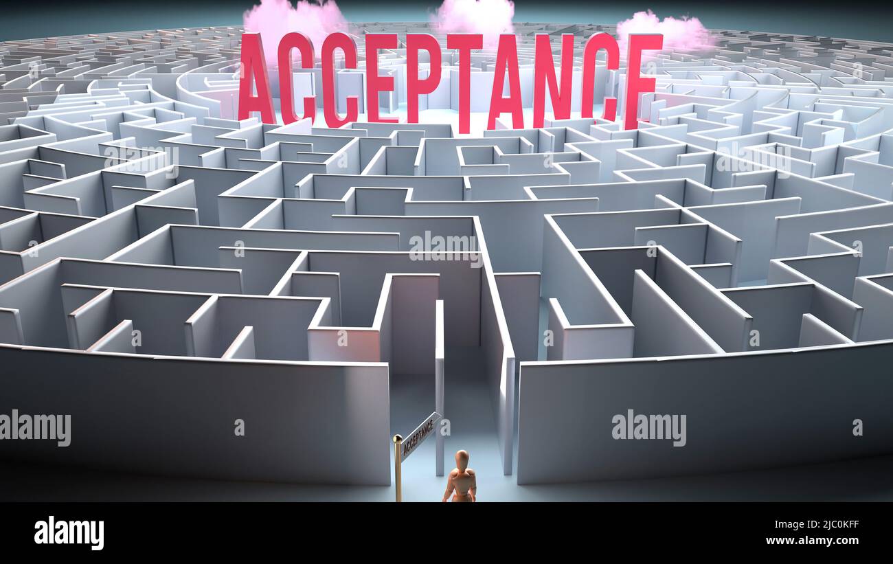Acceptance and a challenging path that leads to it - confusion and ...
