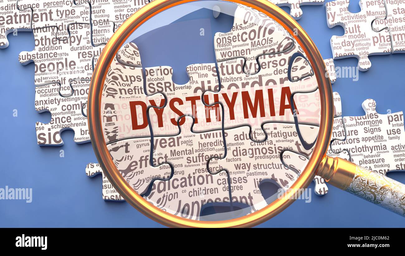 Dysthymia as a complex and multipart topic under close inspection ...
