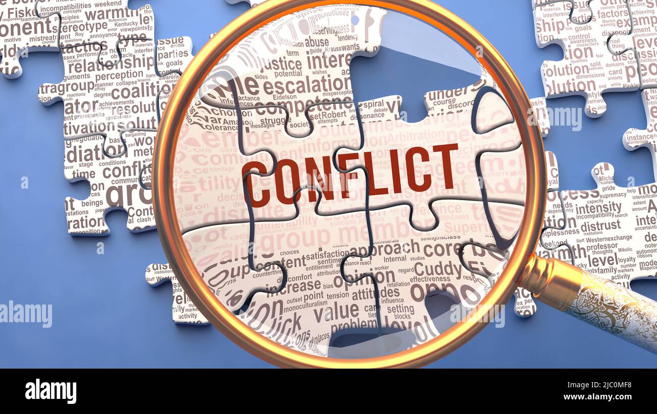 Conflict as a complex and multipart topic under close inspection ...