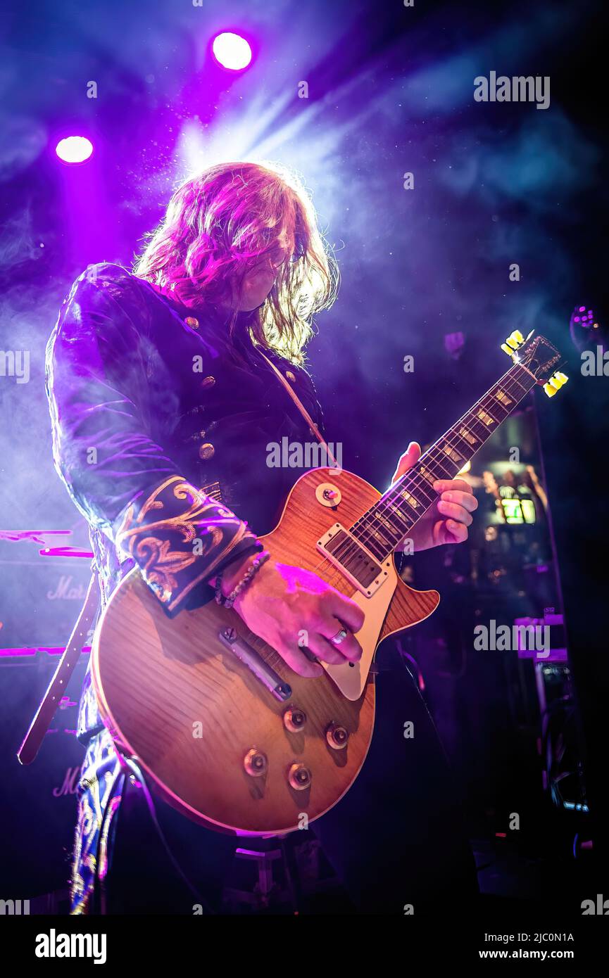 Aarhus, Denmark. 08th June, 2022. The American rock band Dirty Honey ...