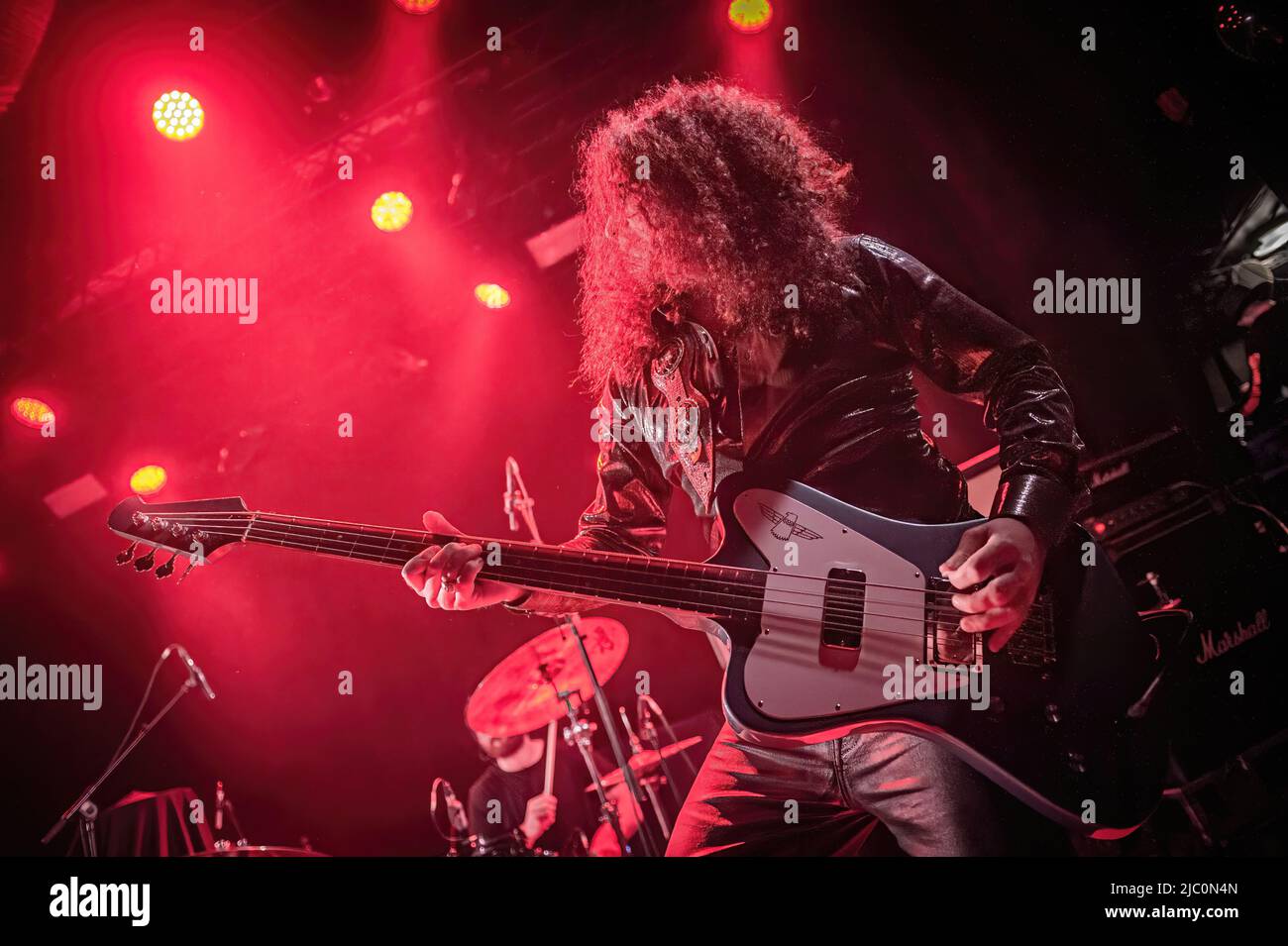 Aarhus, Denmark. 08th June, 2022. The American rock band Dirty Honey ...