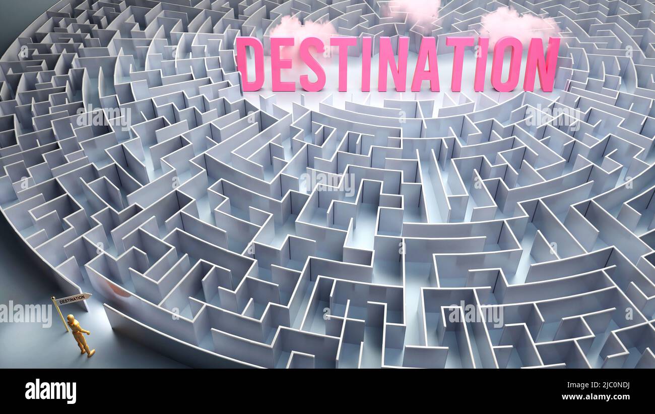 Hard journey that leads to destination hi-res stock photography and ...