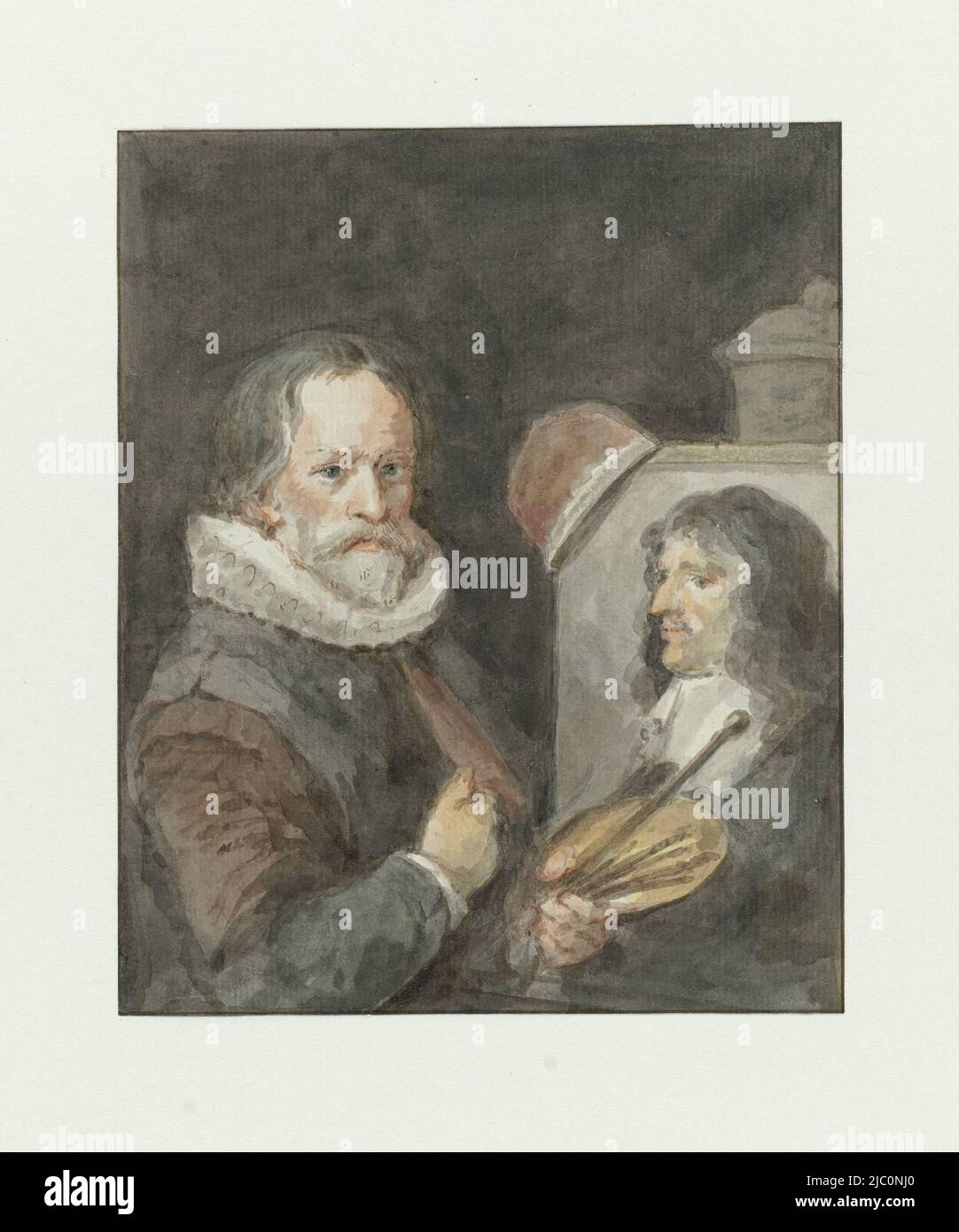 Michiel van mierevelt painting jacob willemsz hi-res stock photography ...