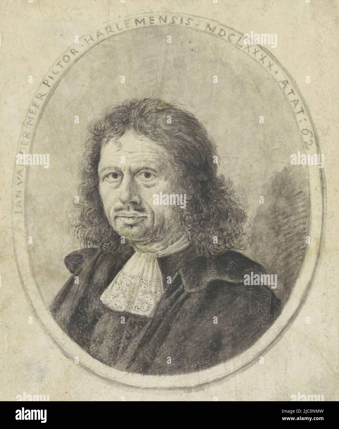 Portrait Of Johannes Van Der Meer The Elder Draughtsman Anonymous 2510