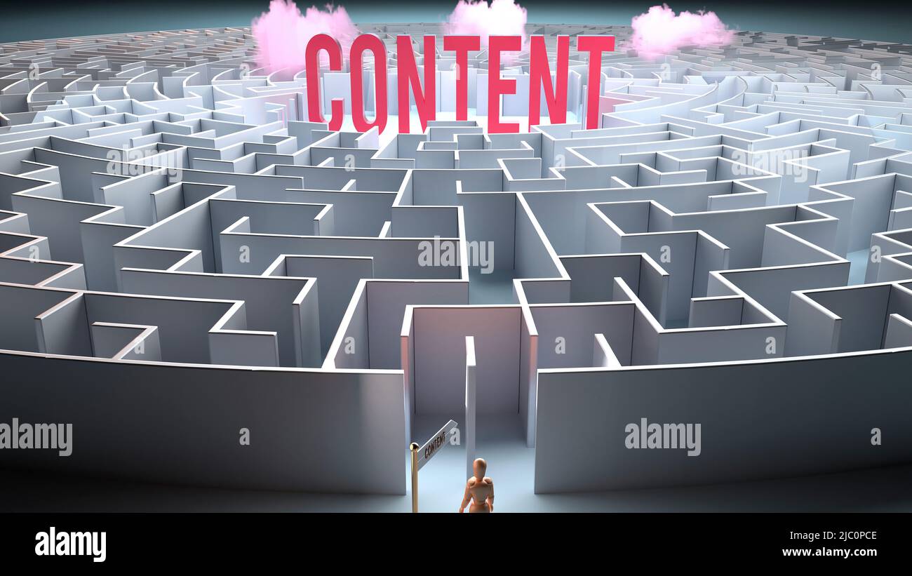 Complicated journey to content hi-res stock photography and images - Alamy