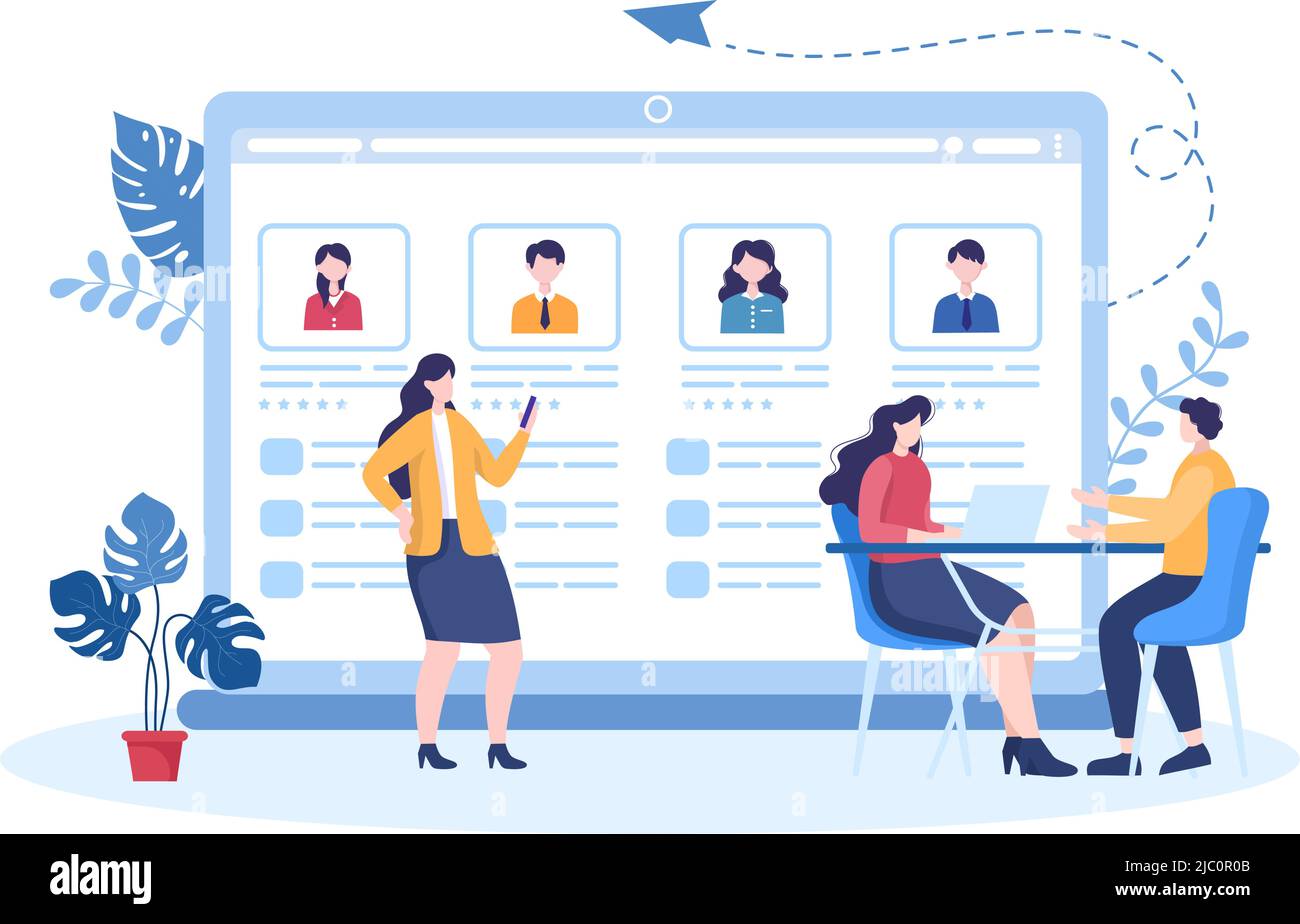 Employment Agency for Recruitment or Placement Job Service with Skilled ...