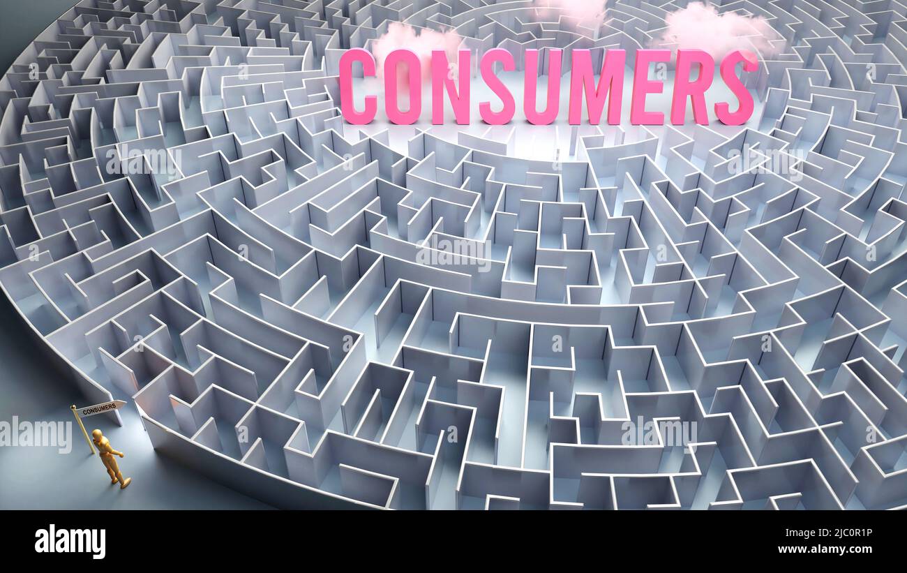 Complicated journey to consumers hi-res stock photography and images ...