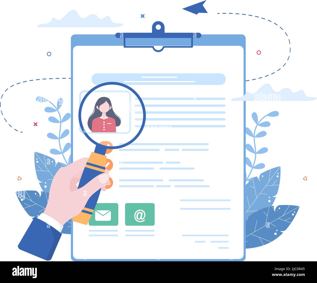 Talent agent Stock Vector Images - Alamy