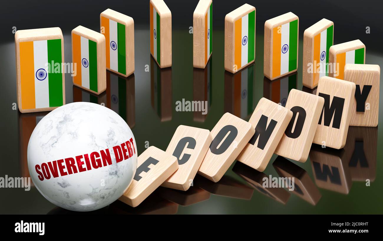 India and sovereign debt hi-res stock photography and images - Alamy