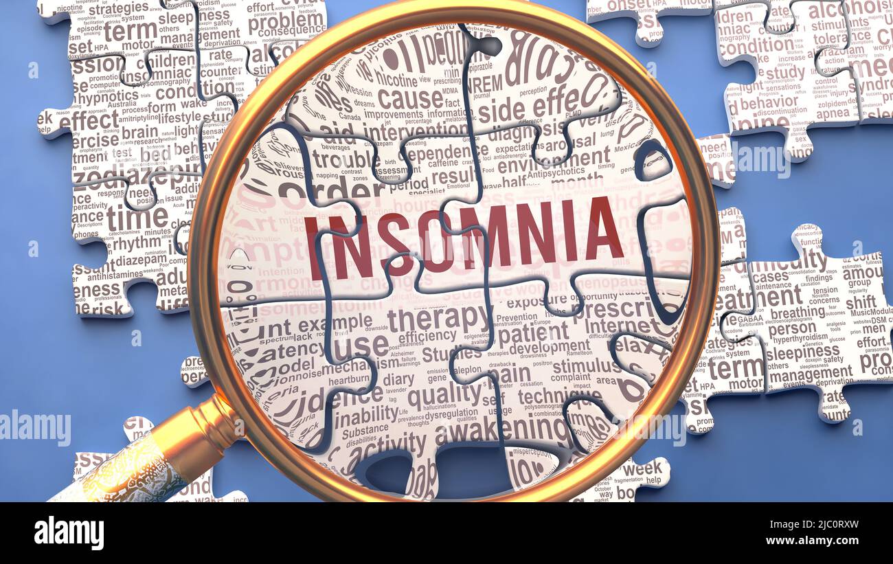 Insomnia as a complex and multipart topic under close inspection ...