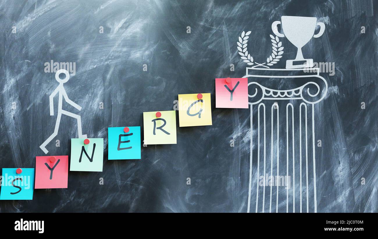 Synergy make steps to success, wealth and prosperity in personal and ...