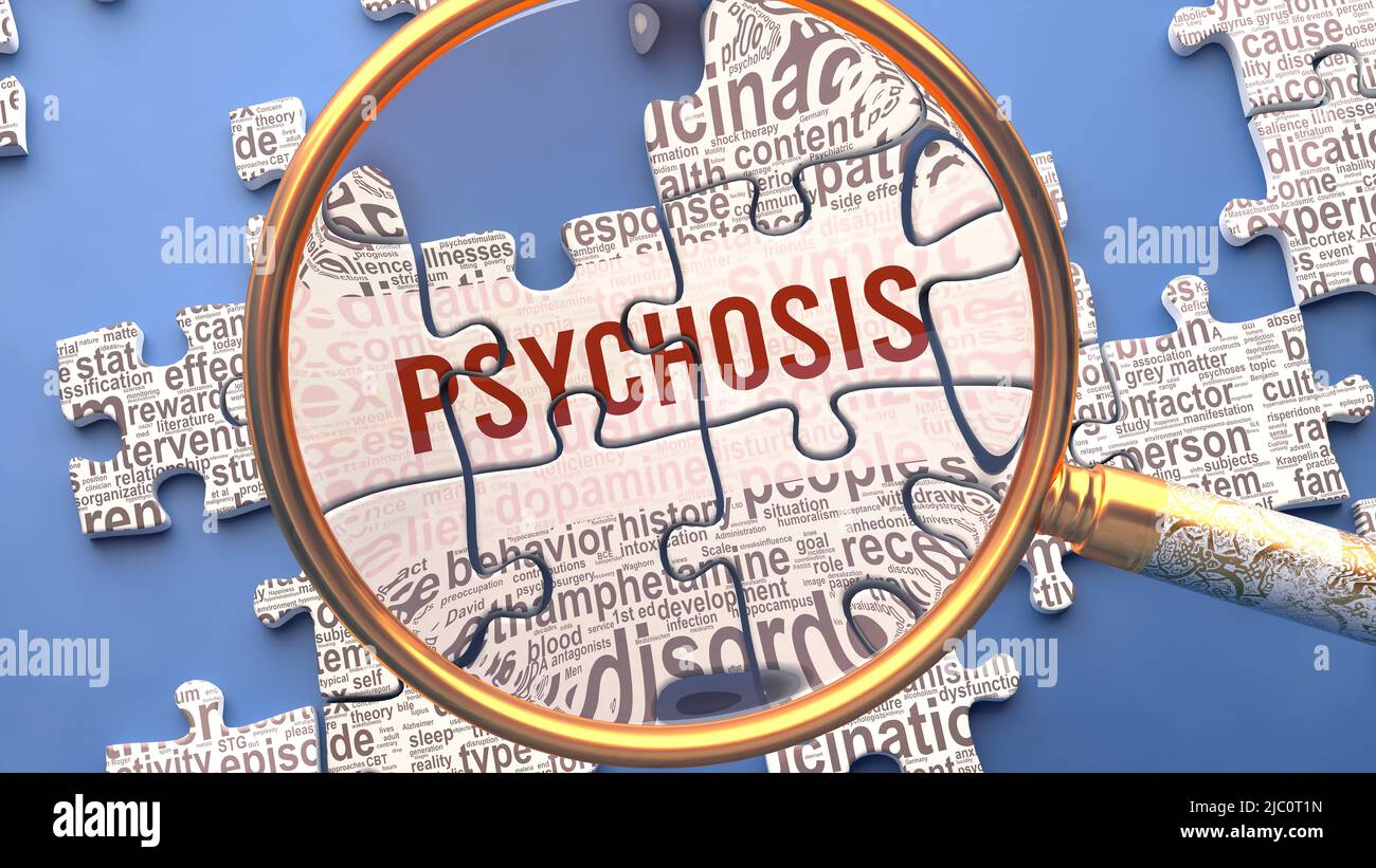 Psychosis as a complex and multipart topic under close inspection ...