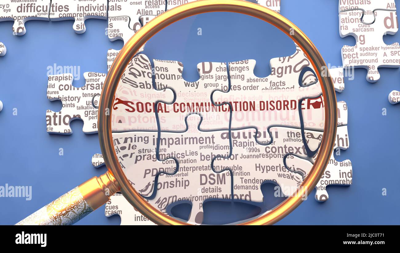 Social communication disorder as a complex and complicated topic ...