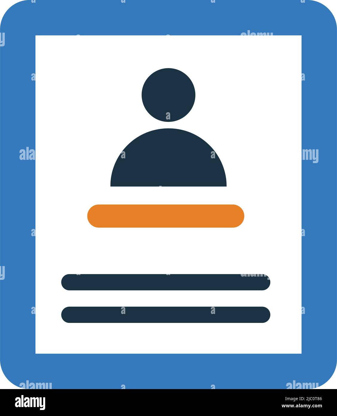 Account, document, profile icon - Use for commercial purposes, print ...