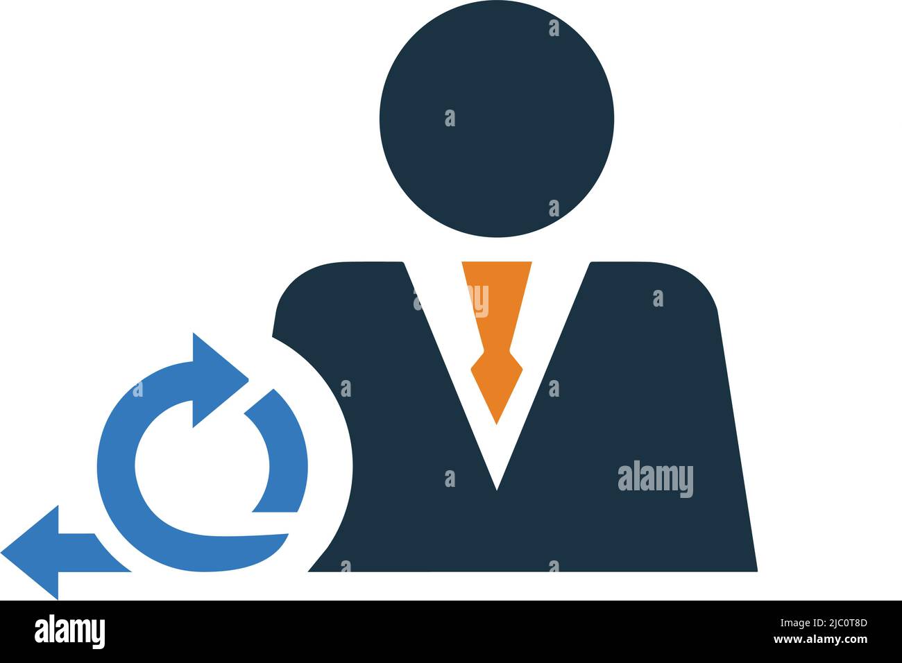Agile Manager Scrum Icon Use For Commercial Purposes Print Media