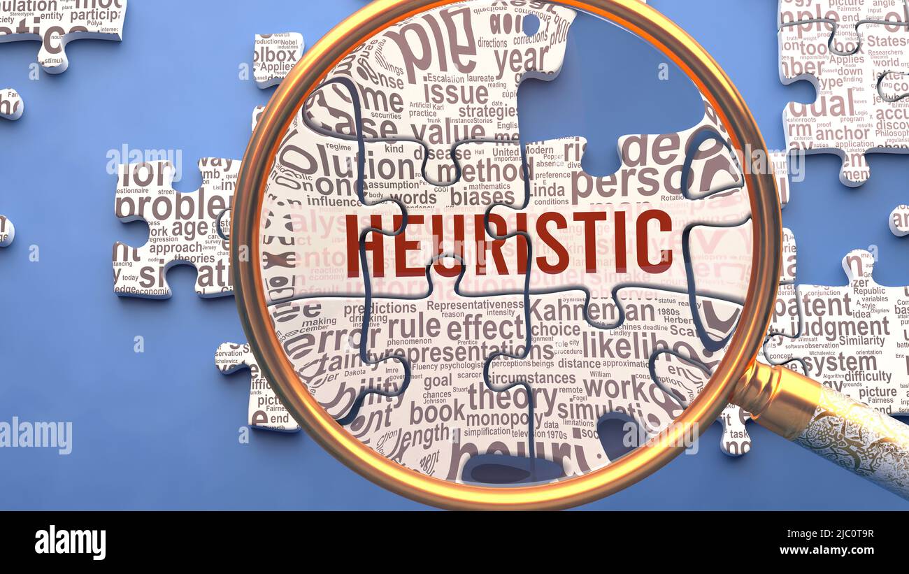 Heuristic as a complex and multipart topic under close inspection ...