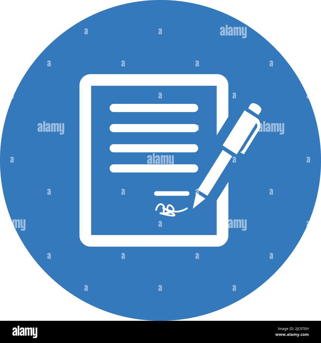 Agreement, pen, sign icon - Use for commercial purposes, print media ...