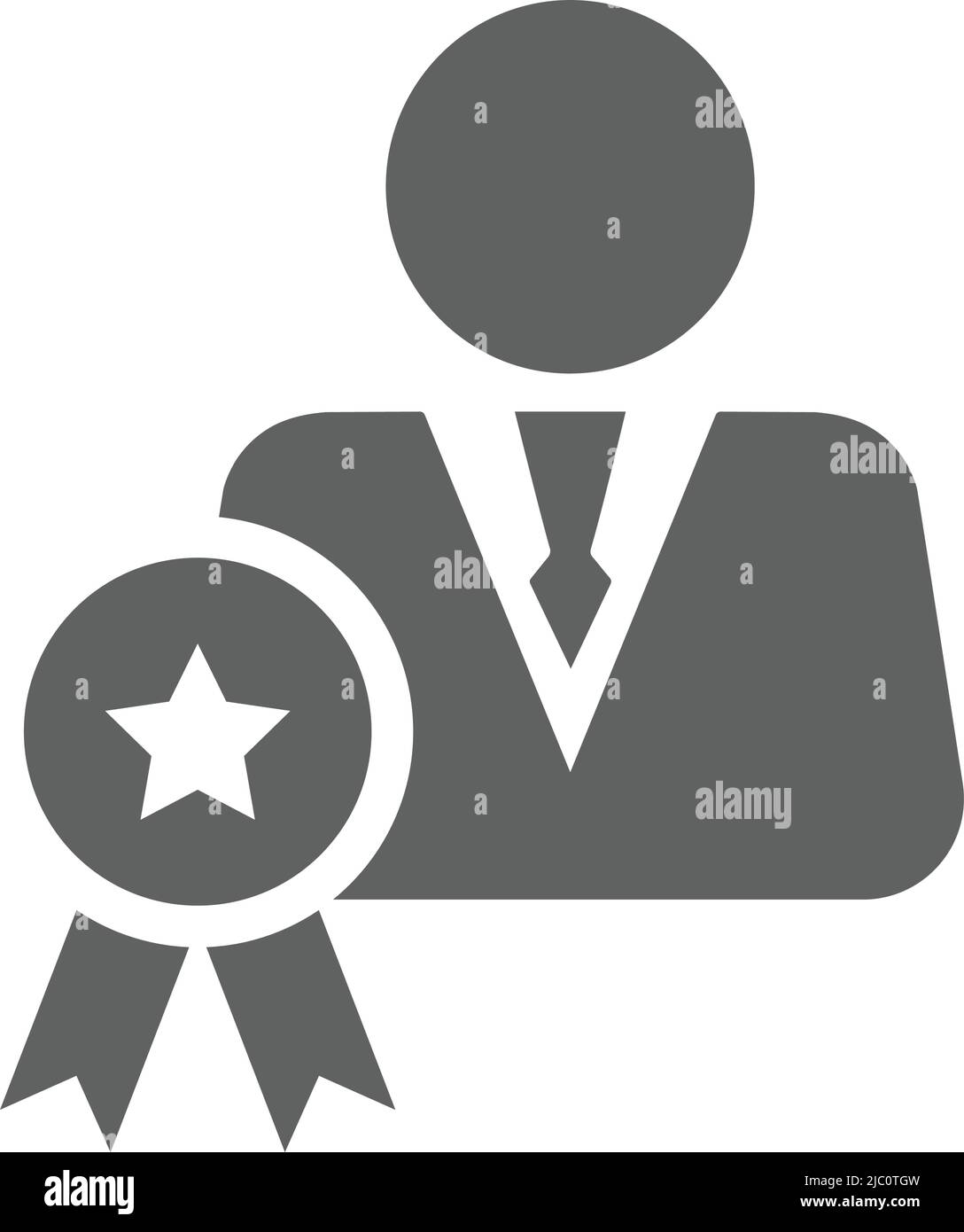 Award, employee, manager icon - Use for commercial purposes, print ...
