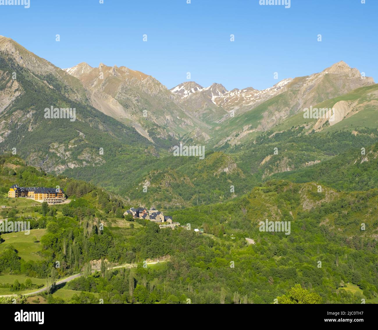 Panticosa and Ripera Valley in the Huesca Pyrenees Stock Photo - Alamy