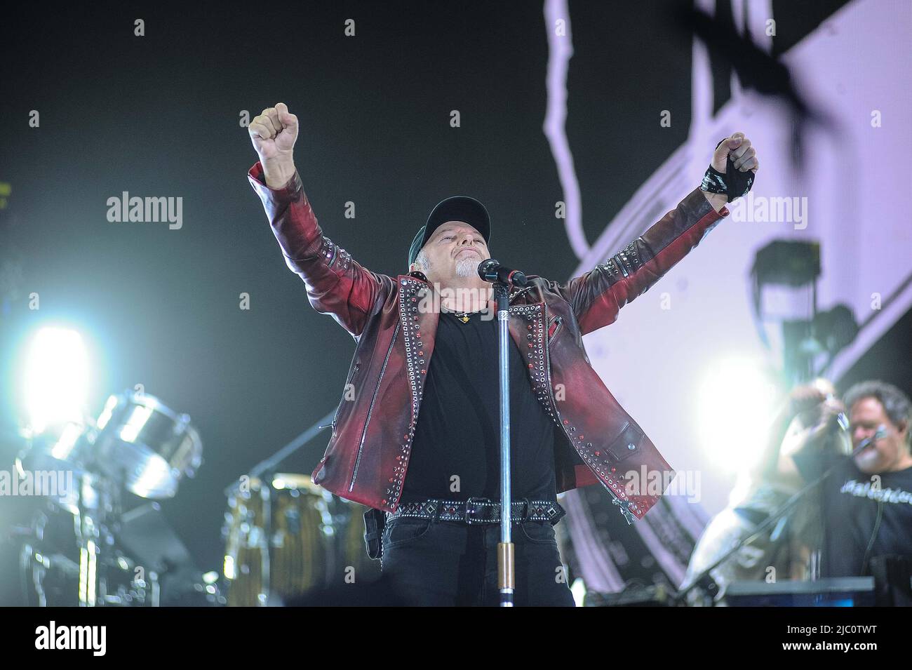 Naples, Italy. 07th June, 2022. Vasco Rossi during Vasco Rossi - Non ...