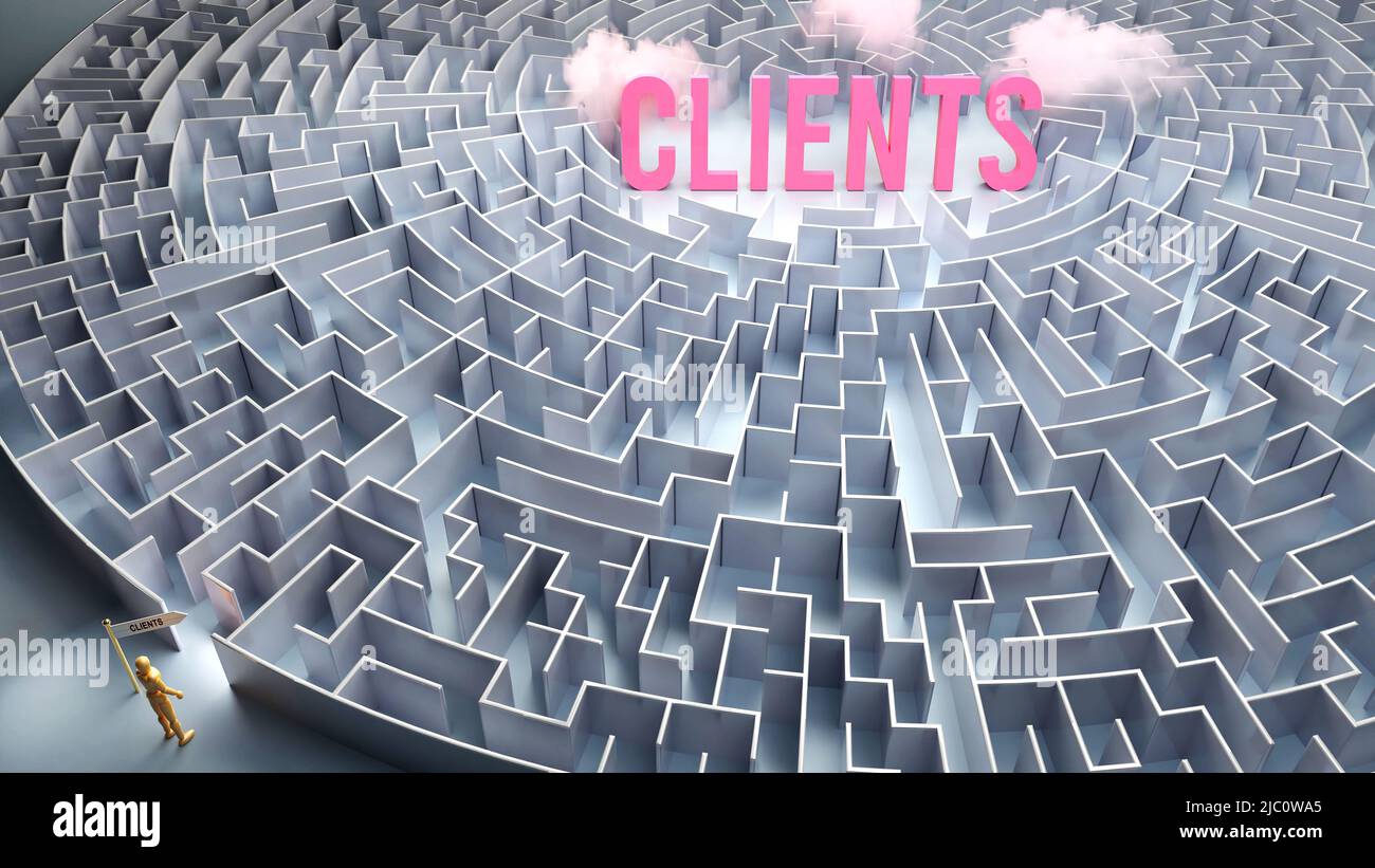 Hard journey that leads to clients hi-res stock photography and images ...