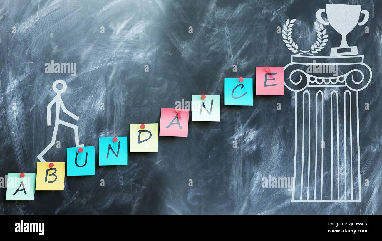 Abundance make steps to success, wealth and prosperity in personal and ...