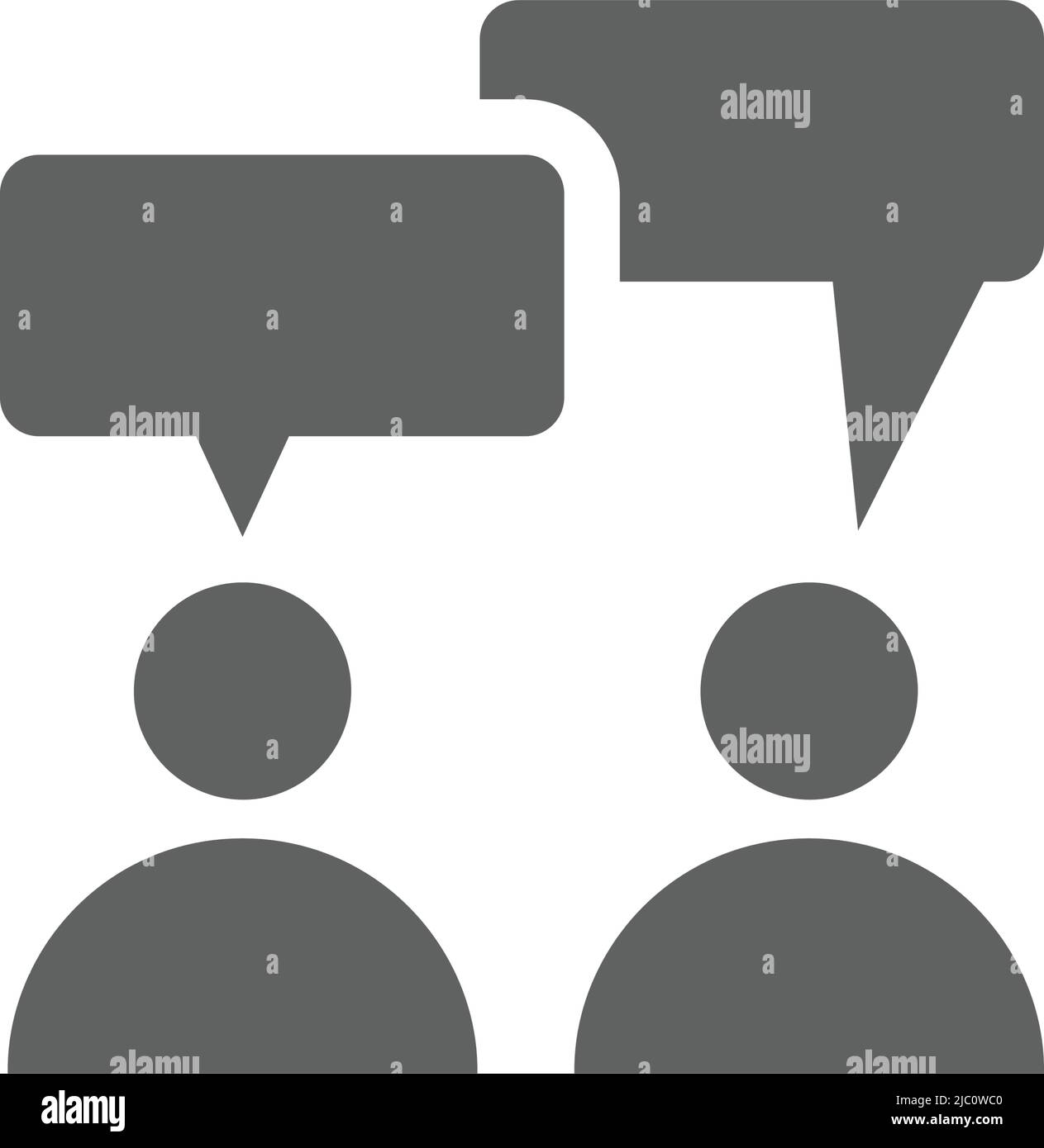 Dialogue, discuss, conversation icon - Perfect use for designing and ...