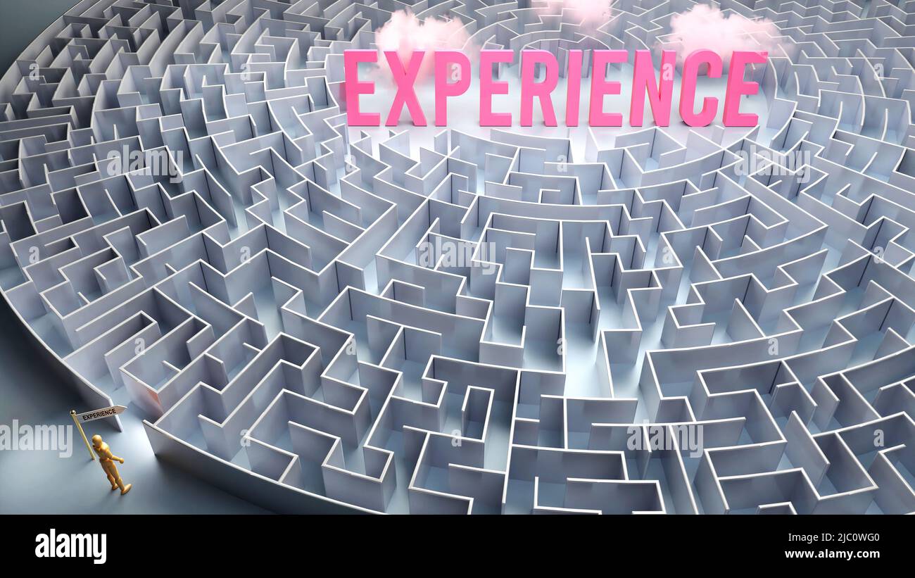 Hard journey that leads to experience hi-res stock photography and ...