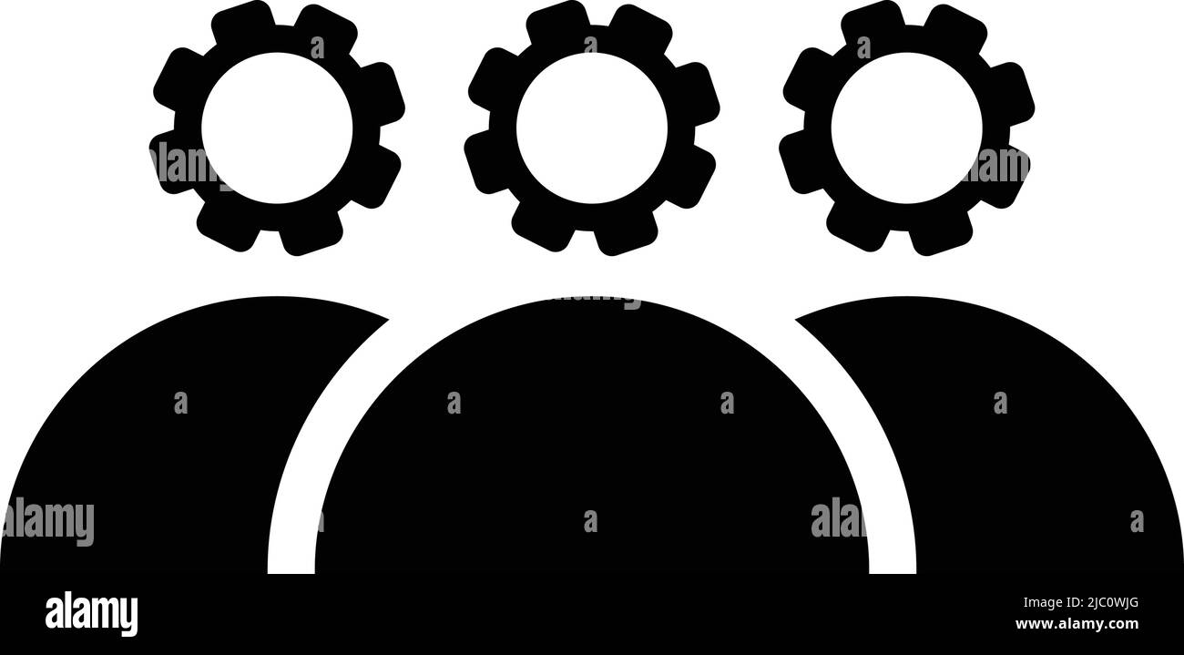 Management, solution, teamwork icon - Simple editable vector EPS file ...