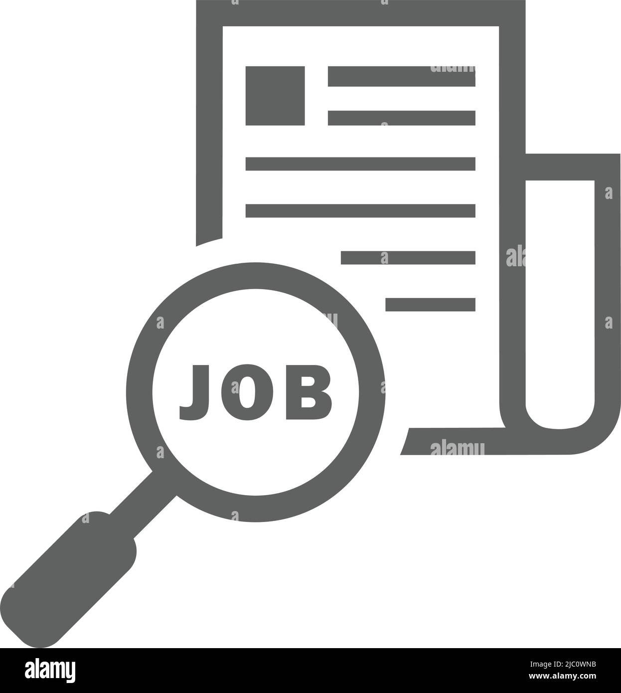 News career Stock Vector Images - Alamy