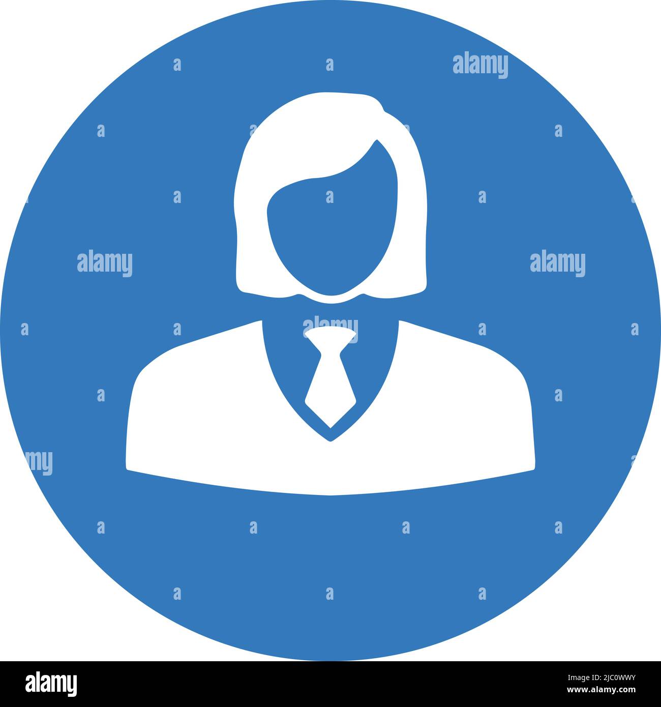 Female Employee Icon