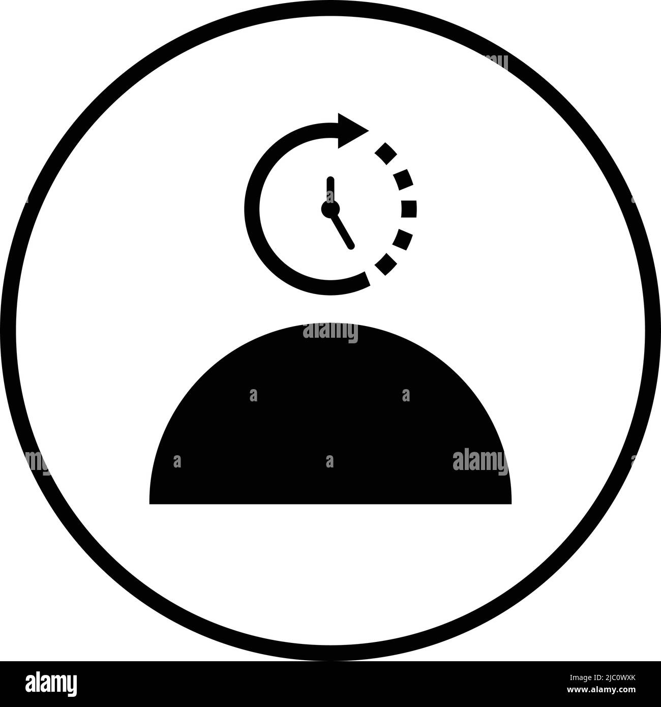 Schedule, time, working hours icon - Simple editable vector EPS file ...