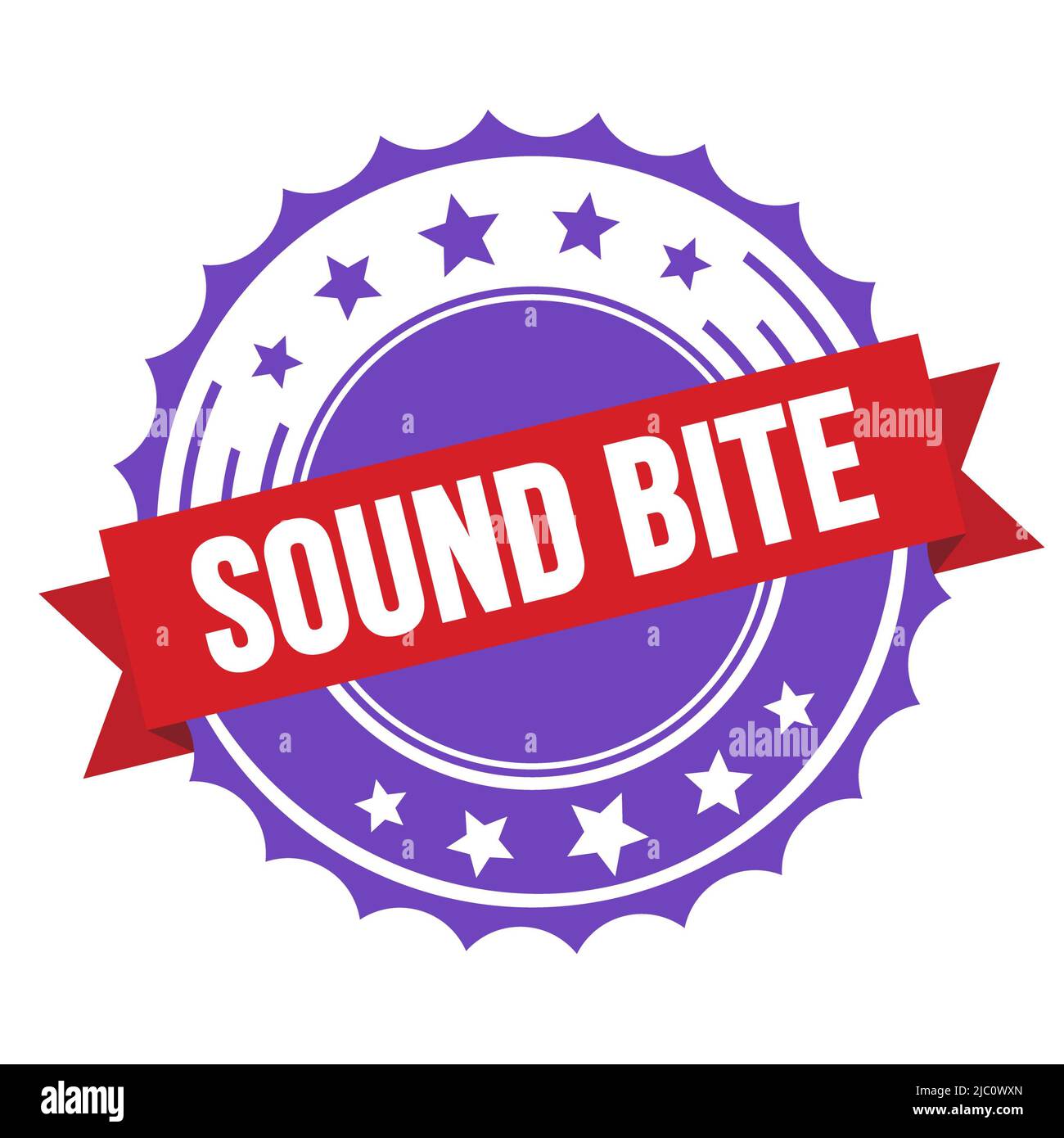 Sound bite stamp hi-res stock photography and images - Alamy