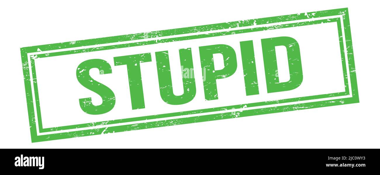 Stupid stamp hi-res stock photography and images - Alamy