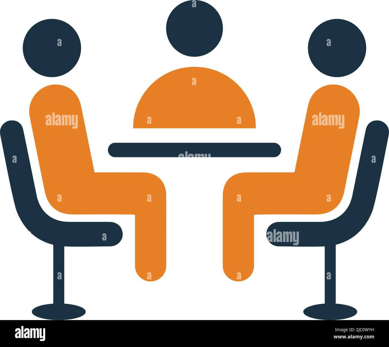 Interview, meeting, teamwork icon - Vector EPS file. Perfect use for ...