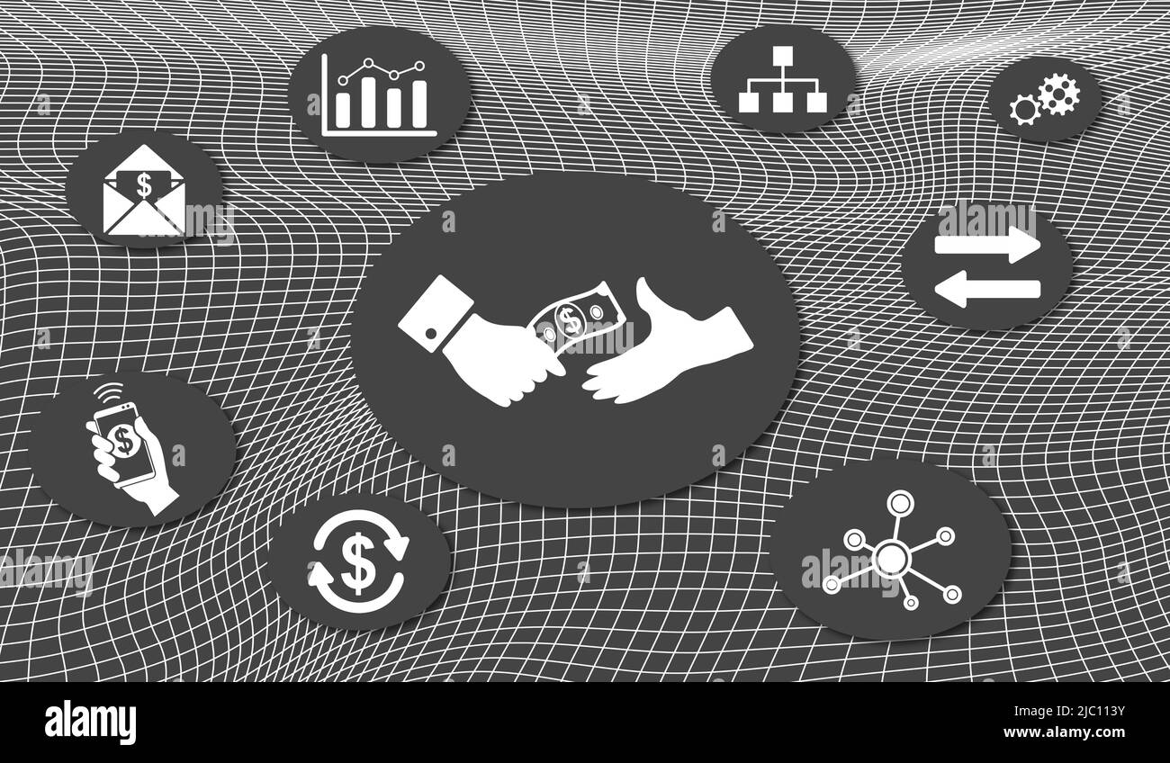 Mobile money network Black and White Stock Photos & Images - Alamy