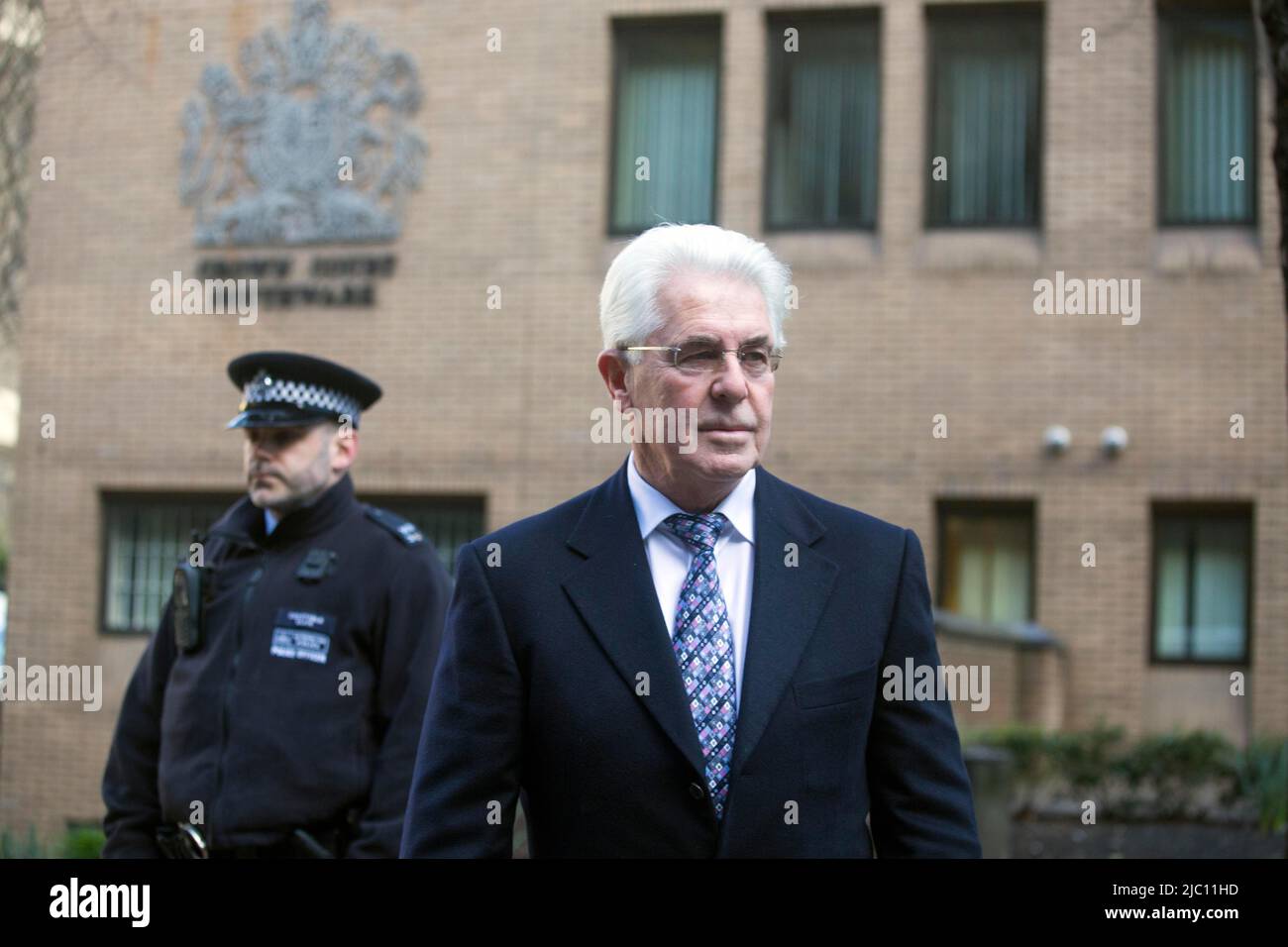 Pic Shows Media Svengali Max Clifford Arriving At Southwark Crown