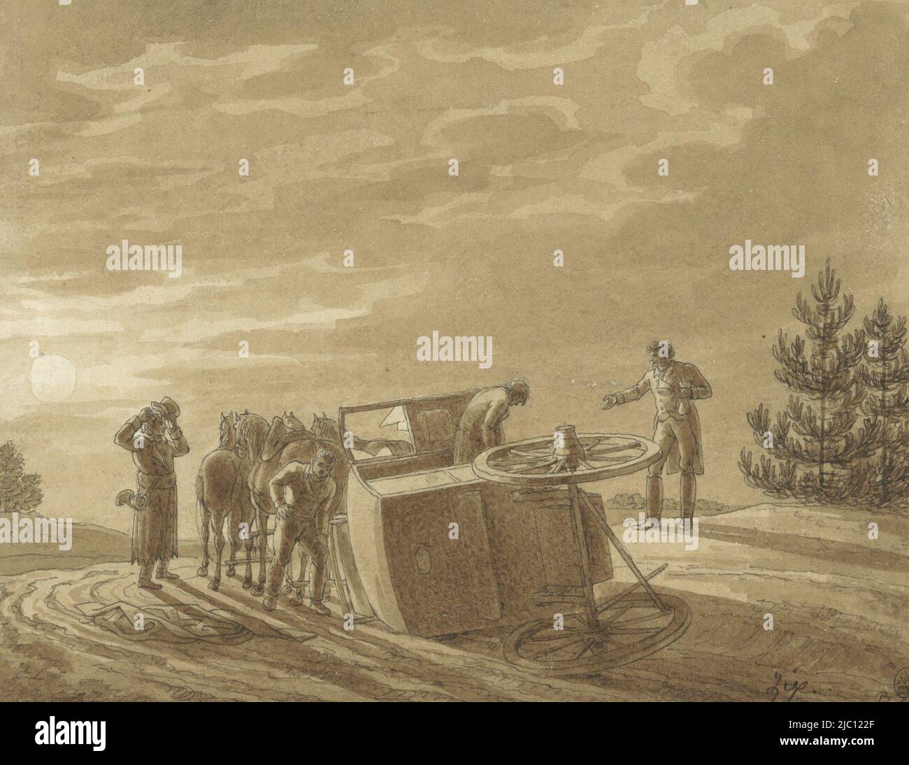 Carriage overturned hi-res stock photography and images - Alamy