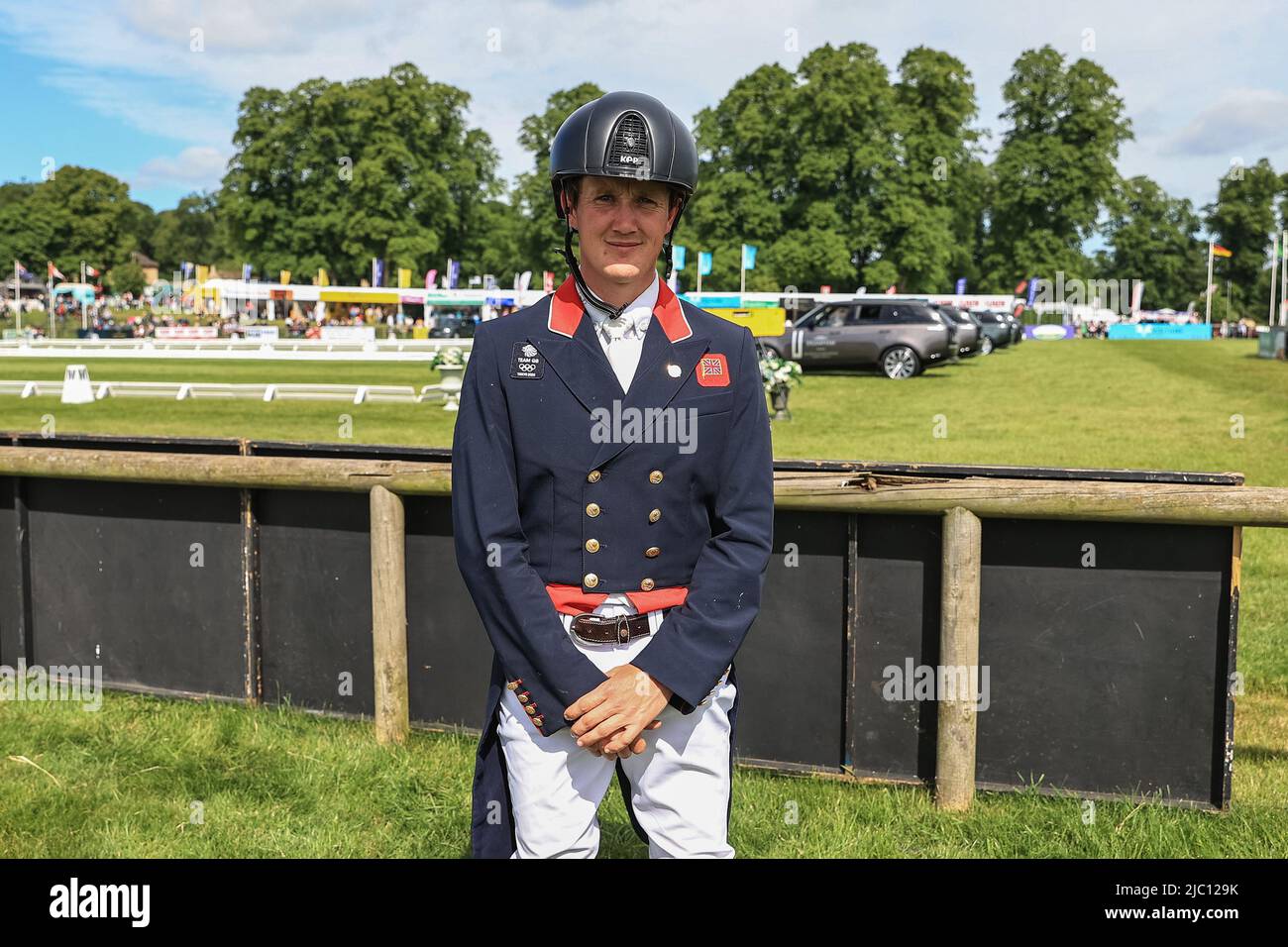 Tom McEwen, Tokyo Olympic gold medalist is at the 2022 Bramham ...
