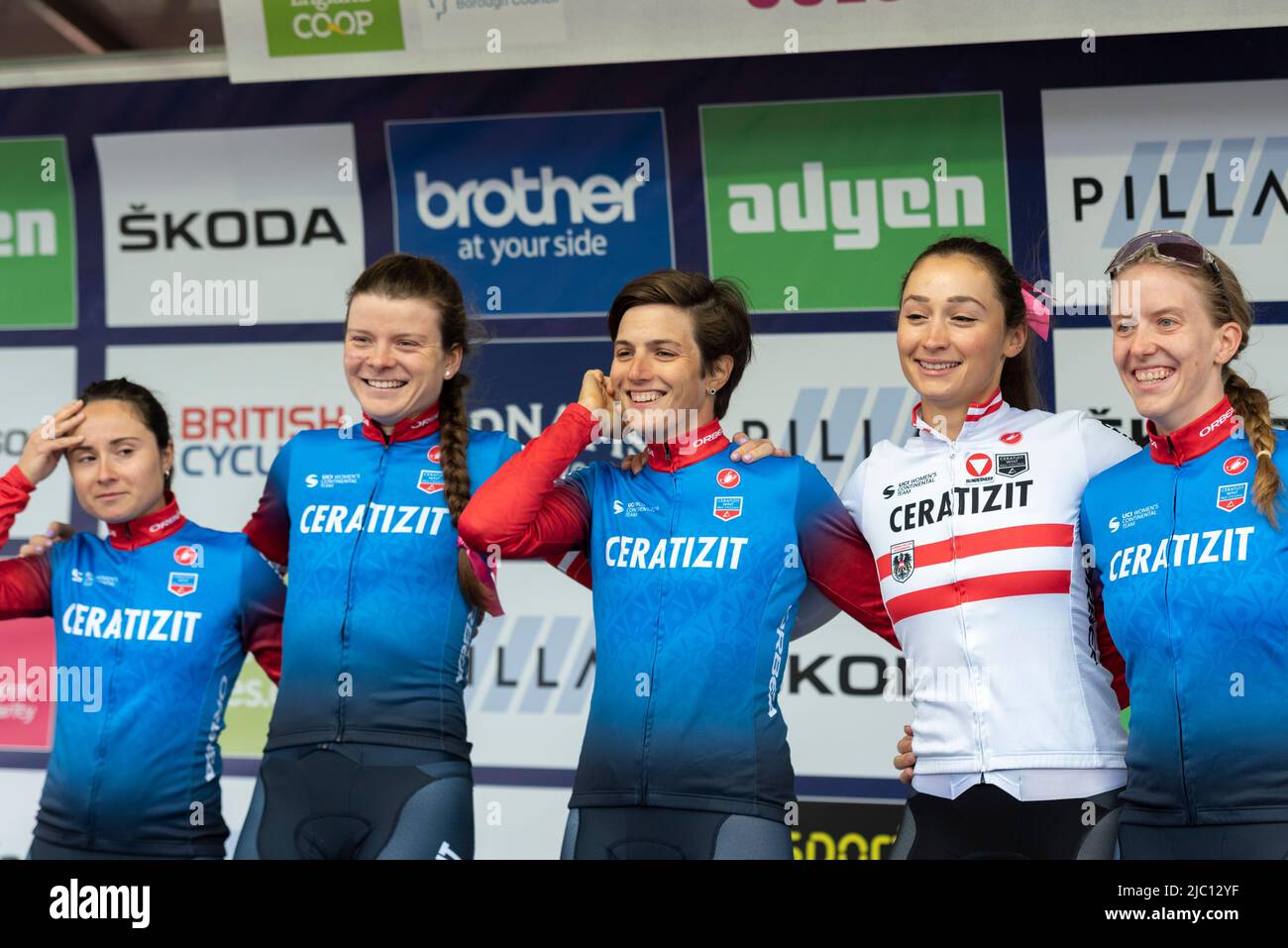 Womens cycling tour of britain 2022 hi-res stock photography and images ...