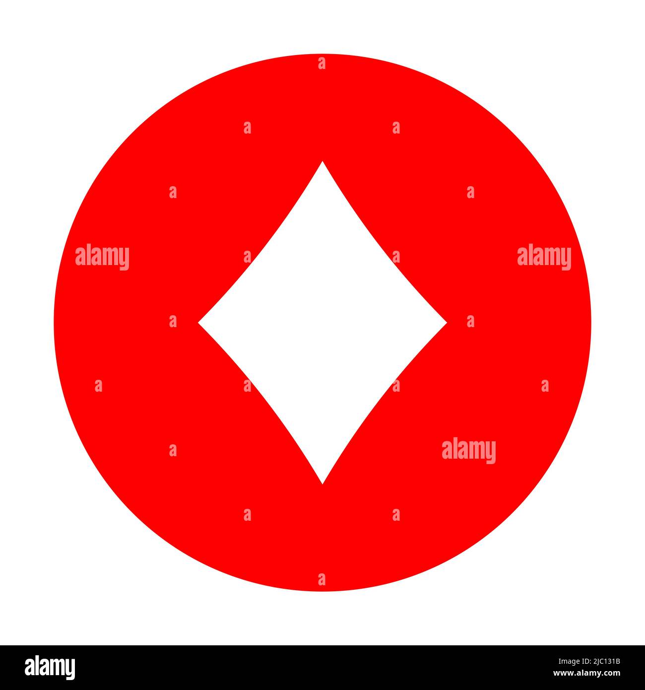 Red diamond poker suit symbol Stock Vector Image & Art - Alamy