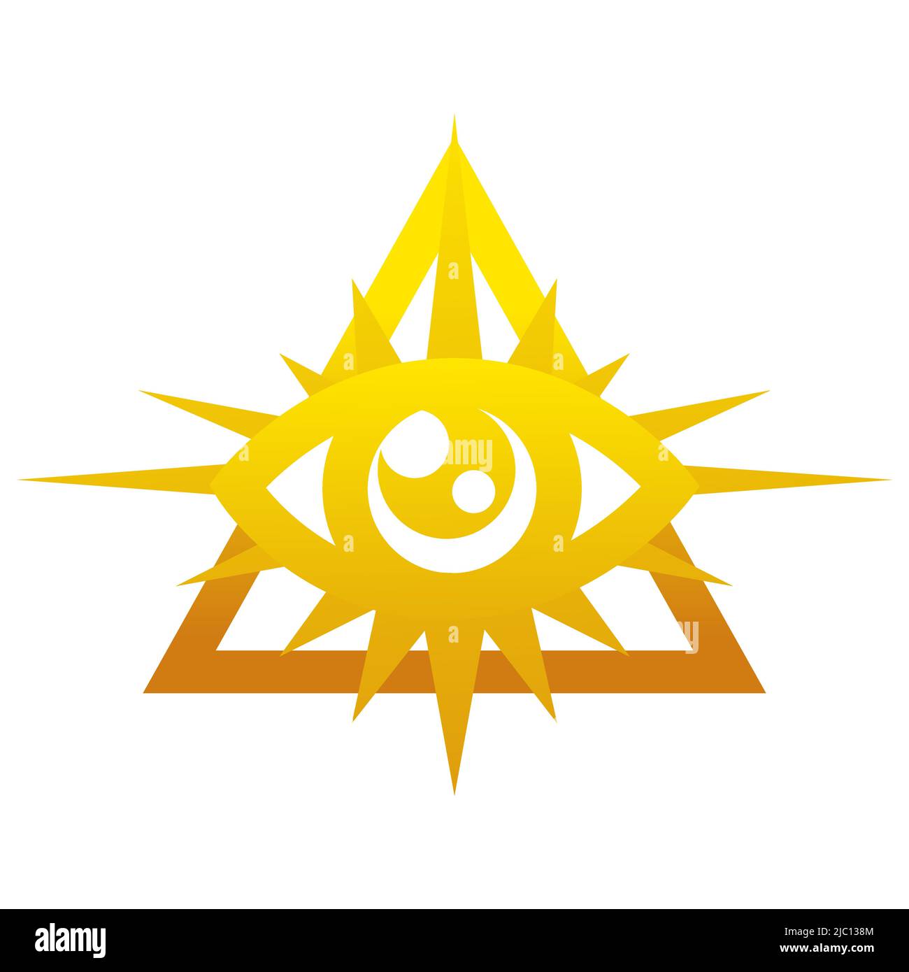 All-seeing eye. Pyramid and All-seeing eye, Freemasonry Masonic Symbol ...