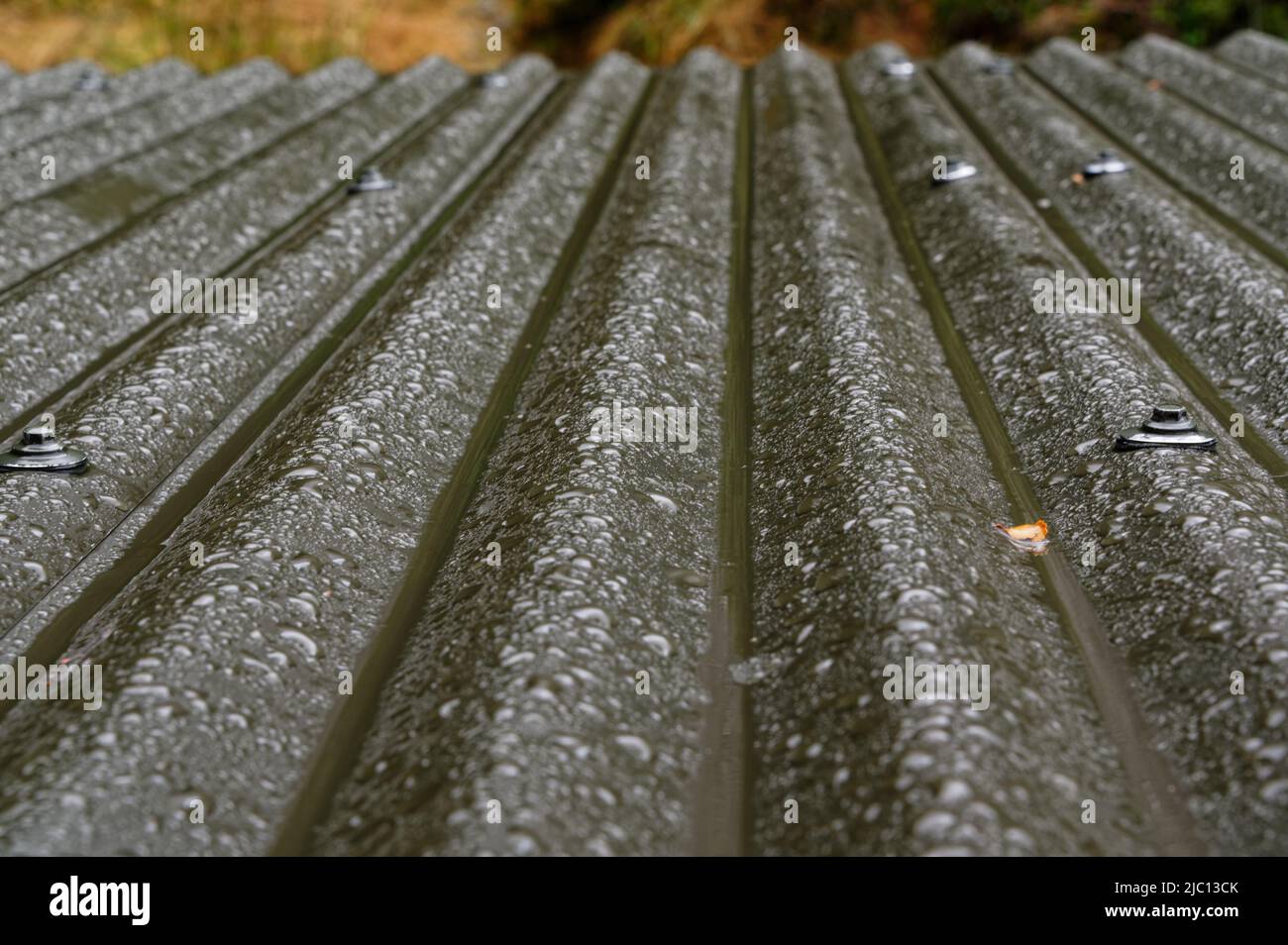 Rain roof sheet hi-res stock photography and images - Alamy