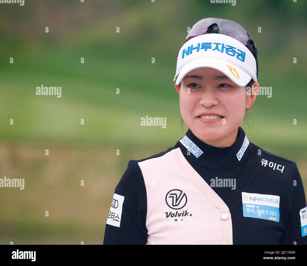 Park Min-Ji, June 9, 2022 : South Korean golfer Park Min-Ji attends a ...