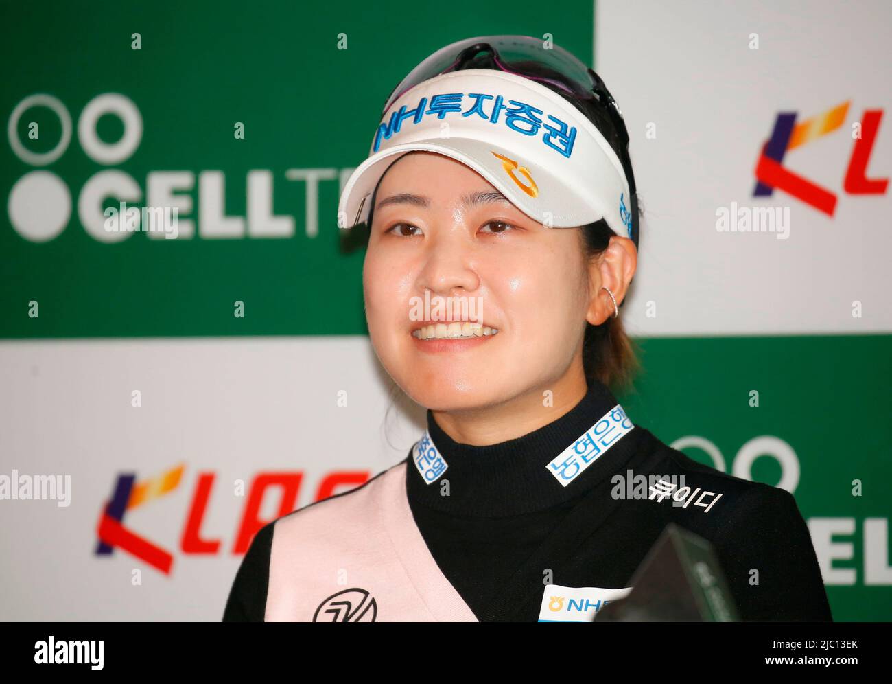Park Min-Ji, June 9, 2022 : South Korean golfer Park Min-Ji attends a ...