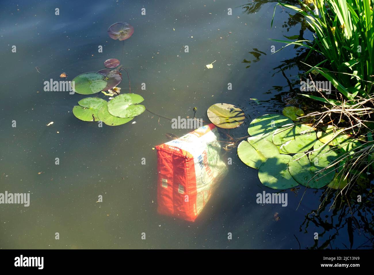 Plastic bag thrown away hi-res stock photography and images - Alamy