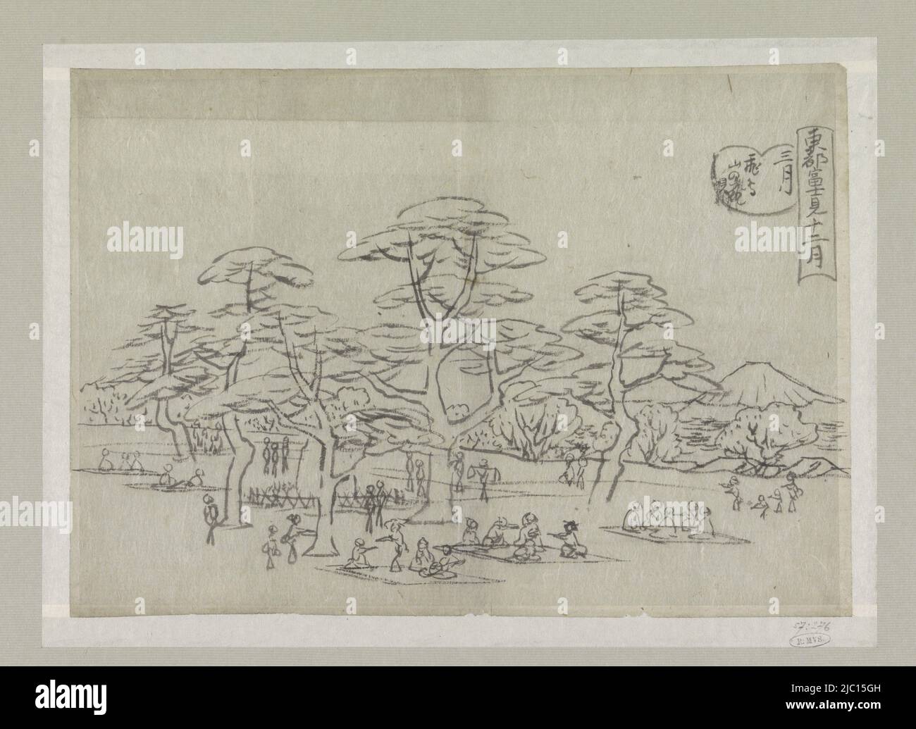 Pilgrims under tall trees hi-res stock photography and images - Alamy