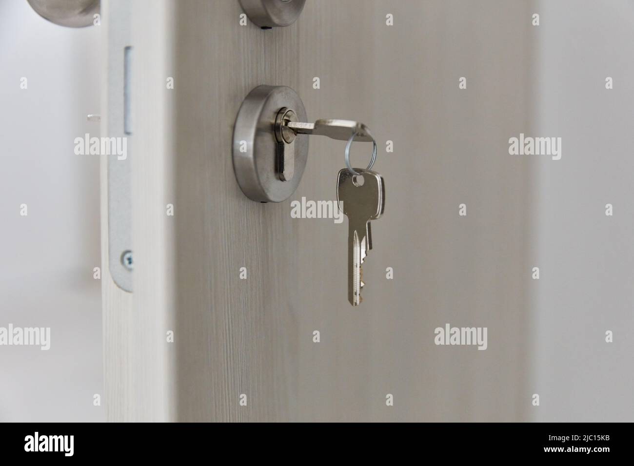 Apartment door lock hi-res stock photography and images - Alamy