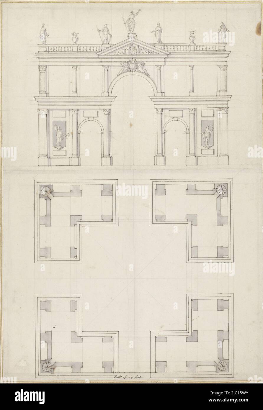 Square porticus hi-res stock photography and images - Alamy