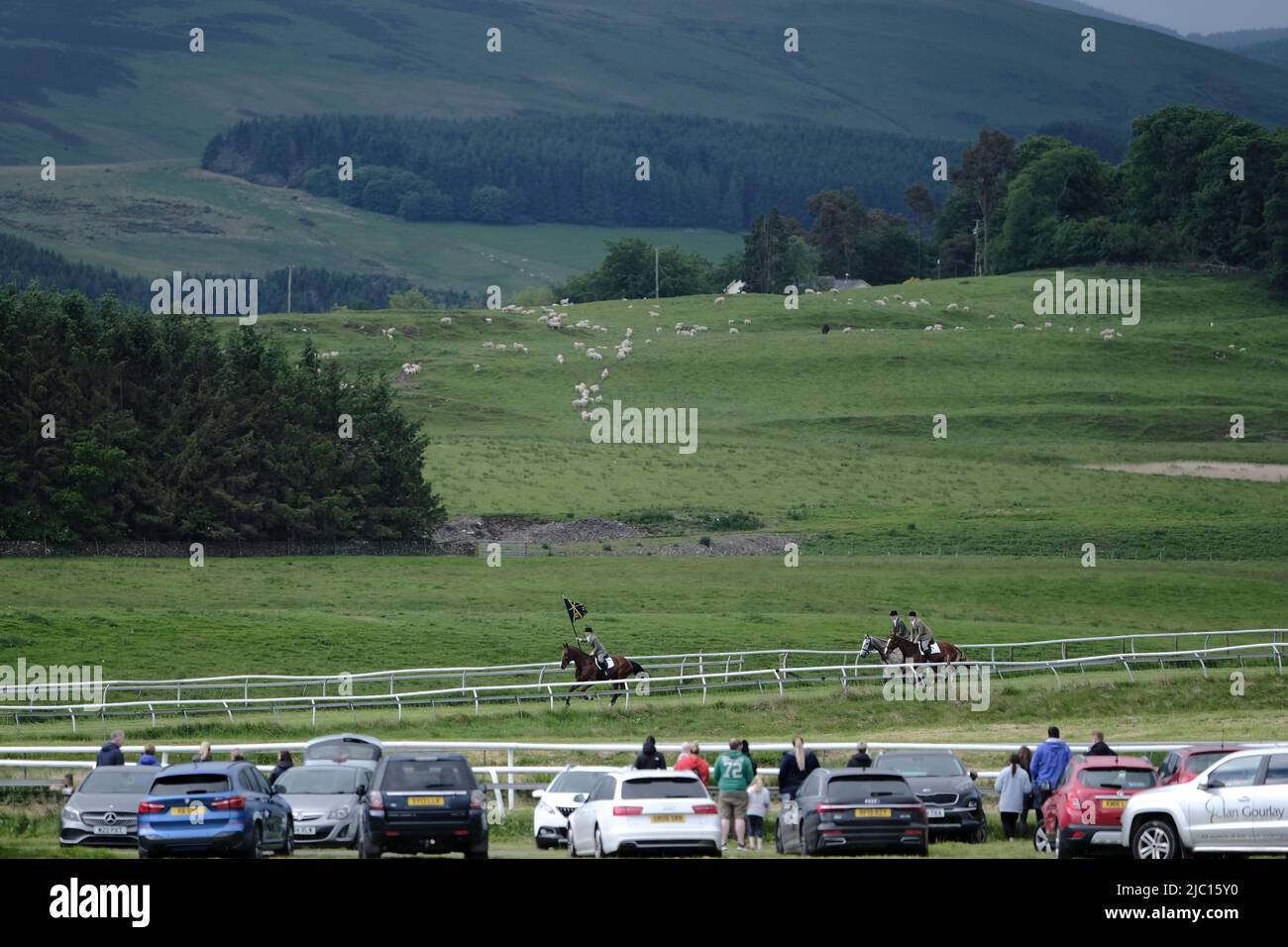 Hawick, Scotland, 09/06/2022, Hawick Cornet 2022, Greig Middlemass ...